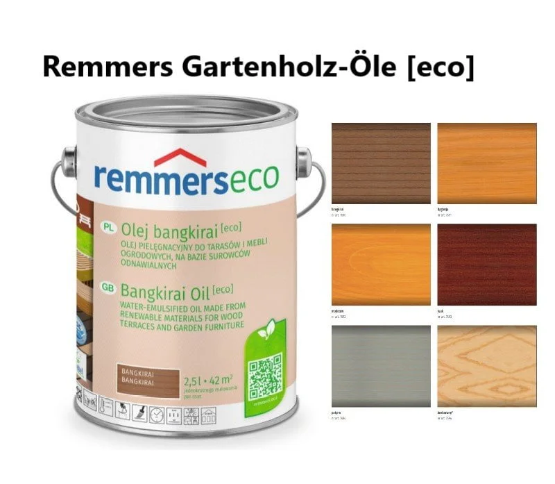 Remmers Gartenholz-Öle [eco] - MasterBau Shop